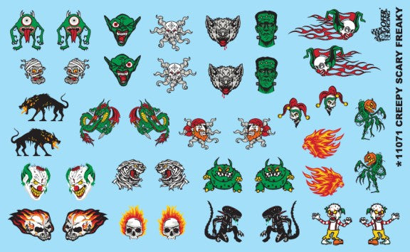 1/24-1/25 Creepy Scary Freaky Heads/Figures – Winkie's Toys & Hobby