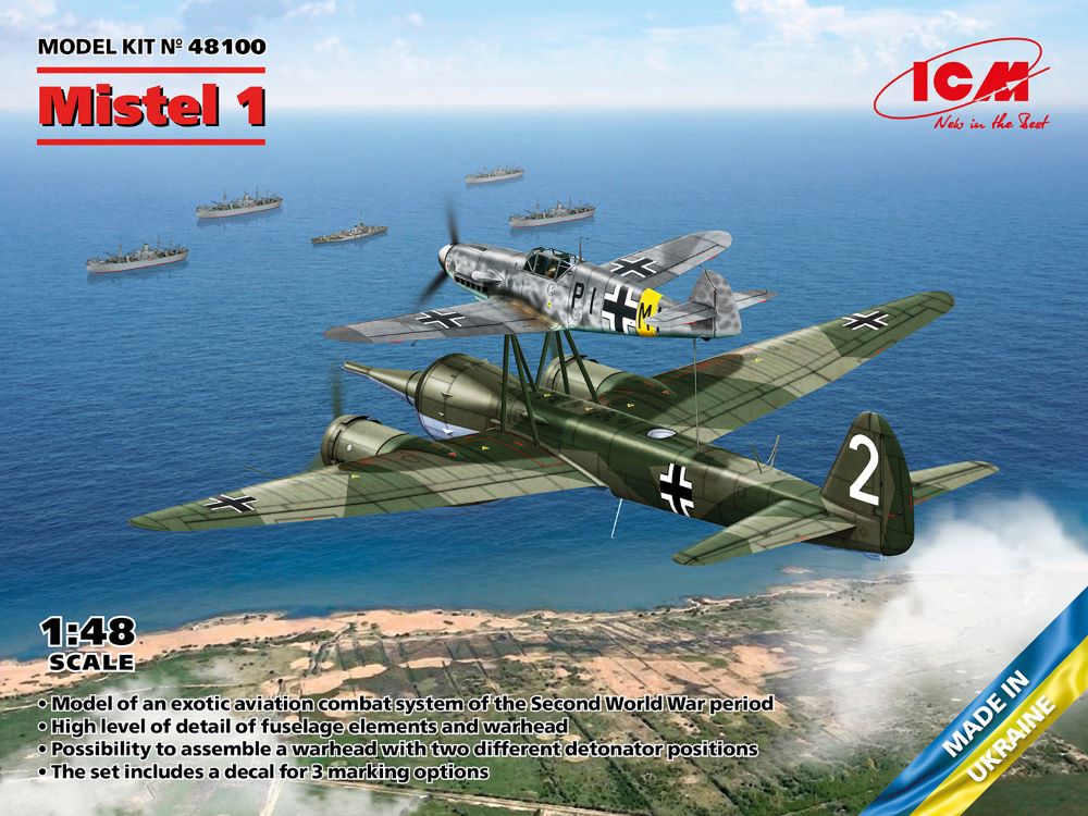 1/48 WWII German Mistel 1 Attack Aircraft – Winkie's Toys & Hobby