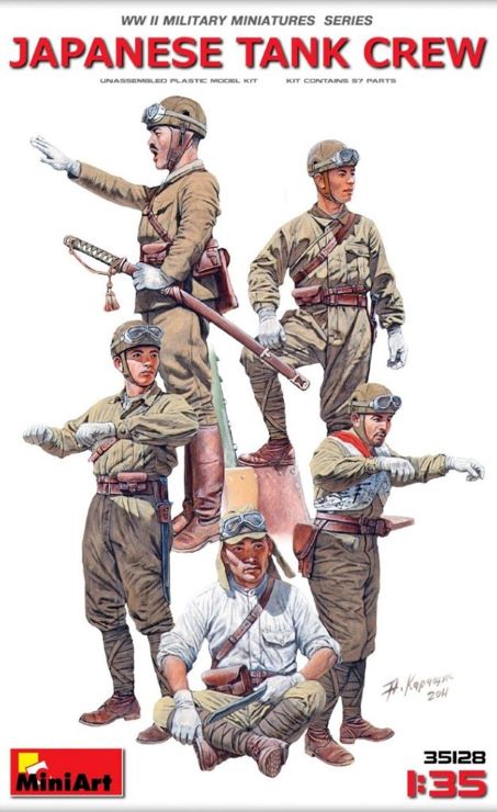 1/35 WWII Japanese Tank Crew (5) – Winkie's Toys & Hobby