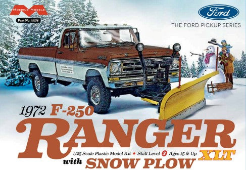 1/25 1972 Ford F250 Ranger XLT Pickup Truck w/Snow Plow – Winkie's Toys ...