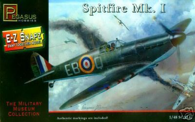 1/48 Spitfire Mk I RAF Fighter (Snap) – Winkie's Toys & Hobby