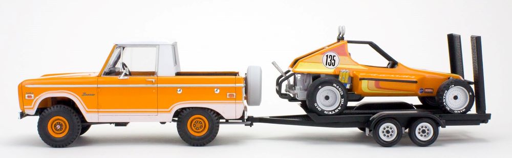 1/25 Bronco Half Cab Truck w/Dune Buggy & Trailer (Special Edition ...