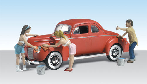 N Autoscene Suds & Shine 1940's Ford Coupe w/Figures – Winkie's Toys ...